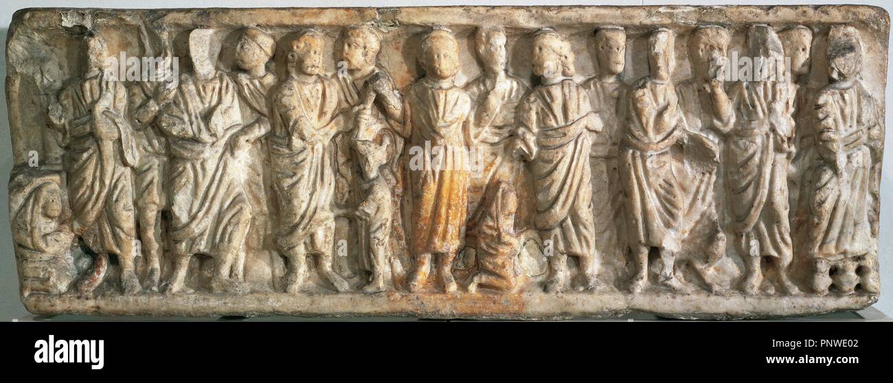 Roman sarcophagus 4th century hi-res stock photography and images - Alamy