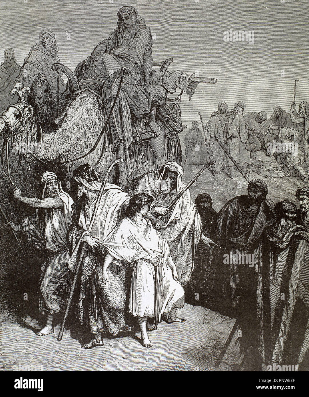 Joseph (son of Jacob and Rachel) is sold into slavery in Egypt by his ...