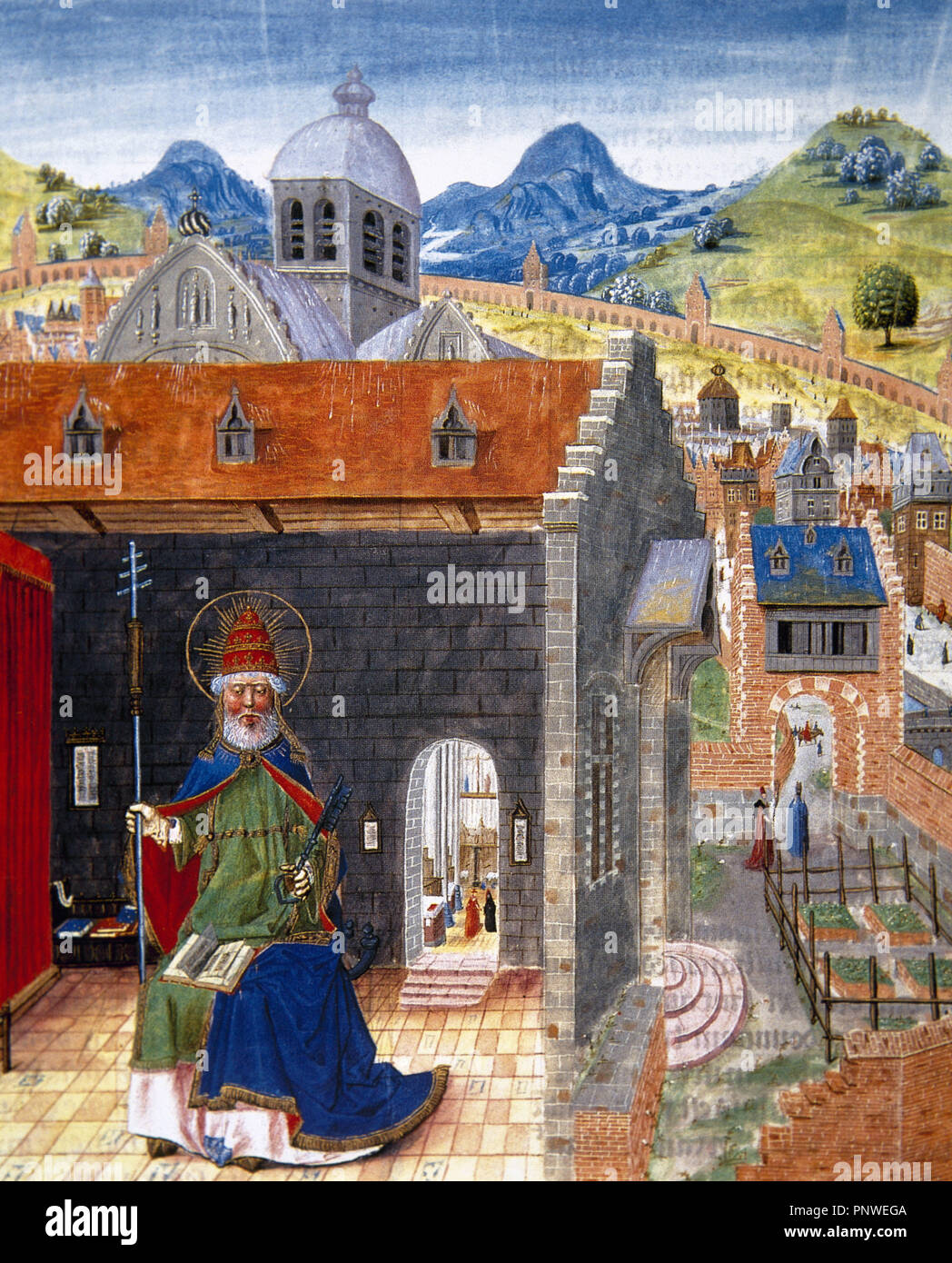 Liber Floridus (Book of Flowers). Medieval encyclopedia, 1090-1120 by ...