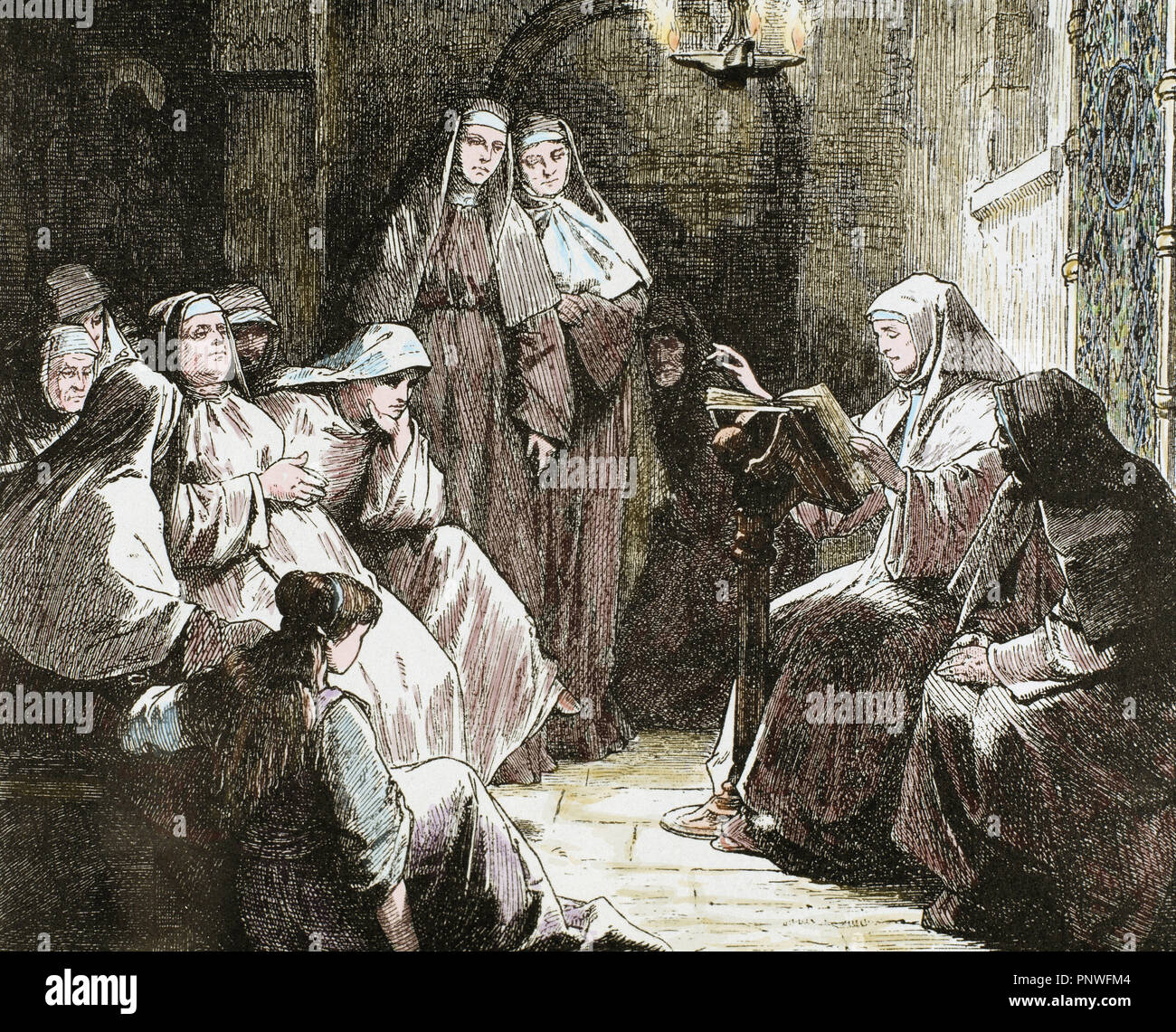 Medieval Cloistered Nuns