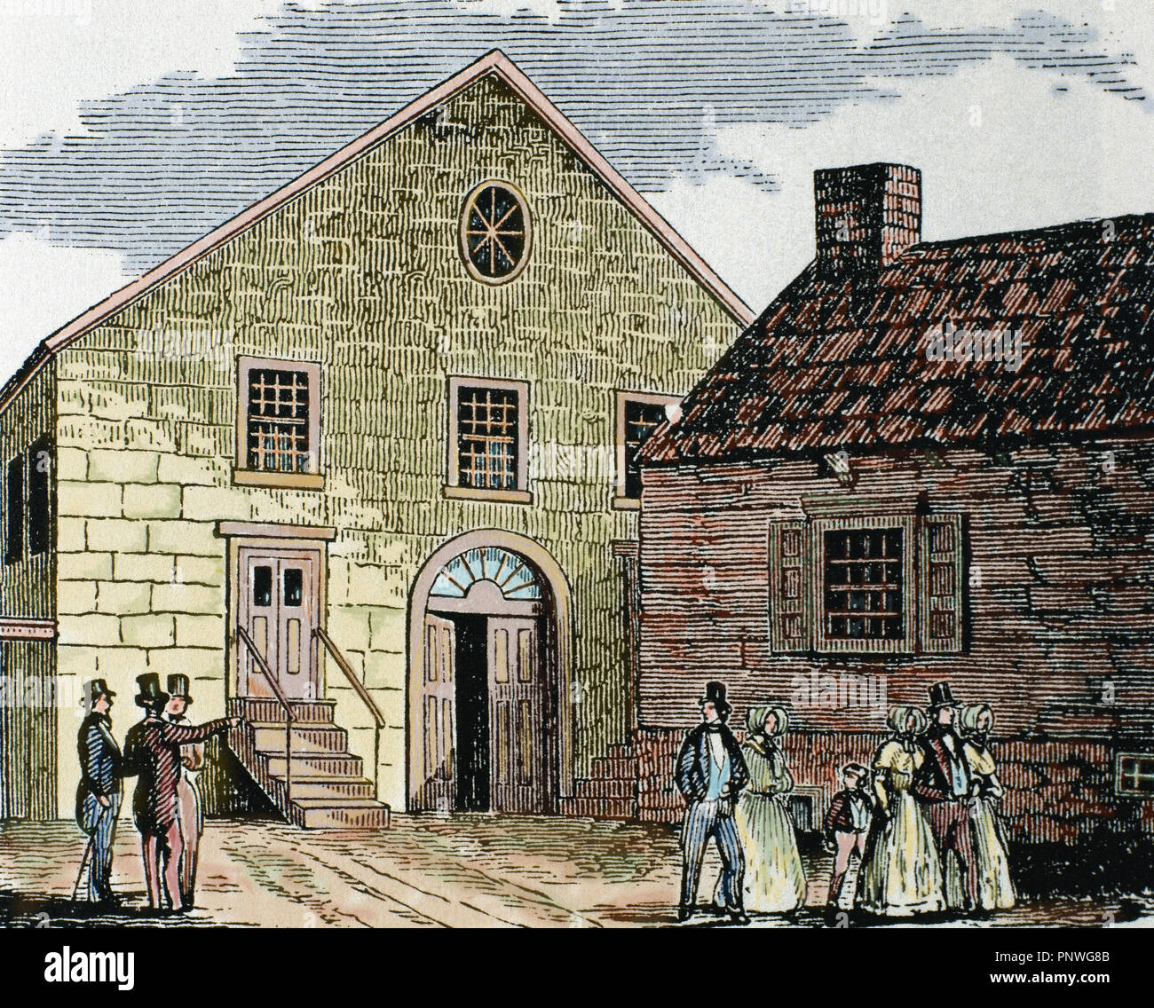 Methodism north america 19th century hi-res stock photography and ...