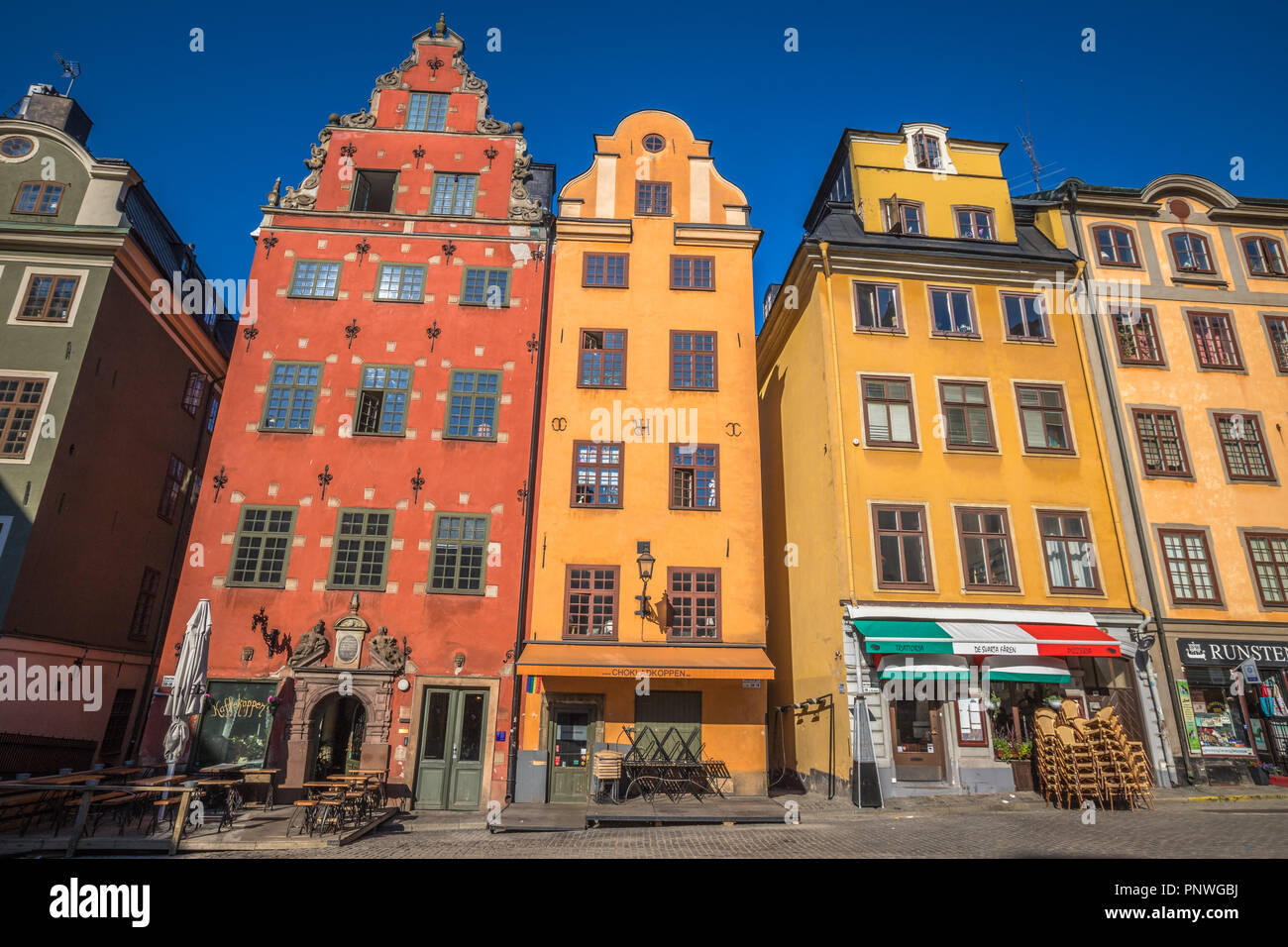 Gamla Stan Square in Stockholm Stock Photo - Alamy