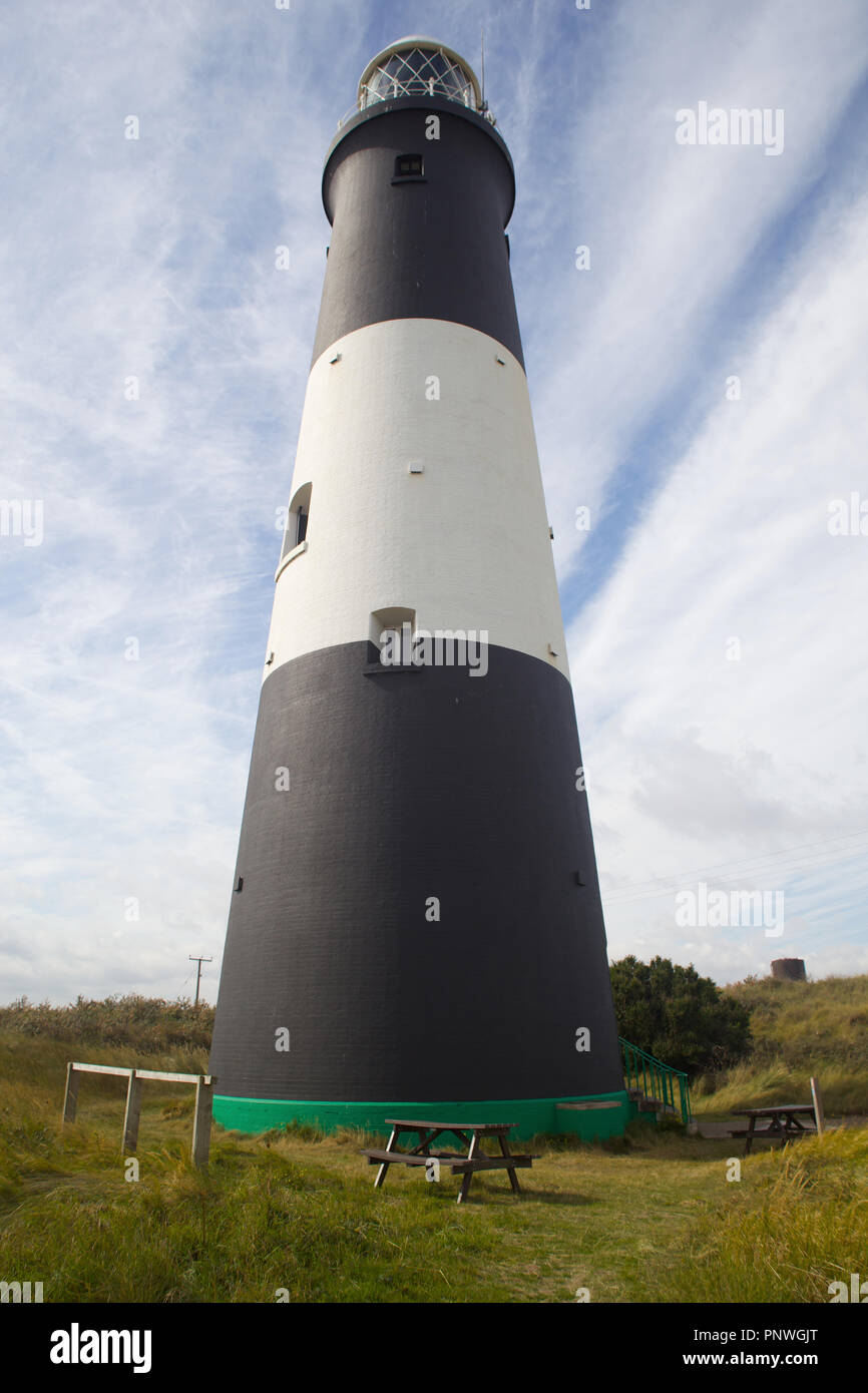 Spurn Point Lighthouse Stock Photo - Alamy
