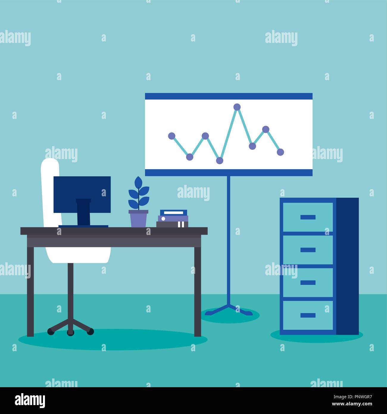 Business workplace circular Stock Vector Images - Alamy
