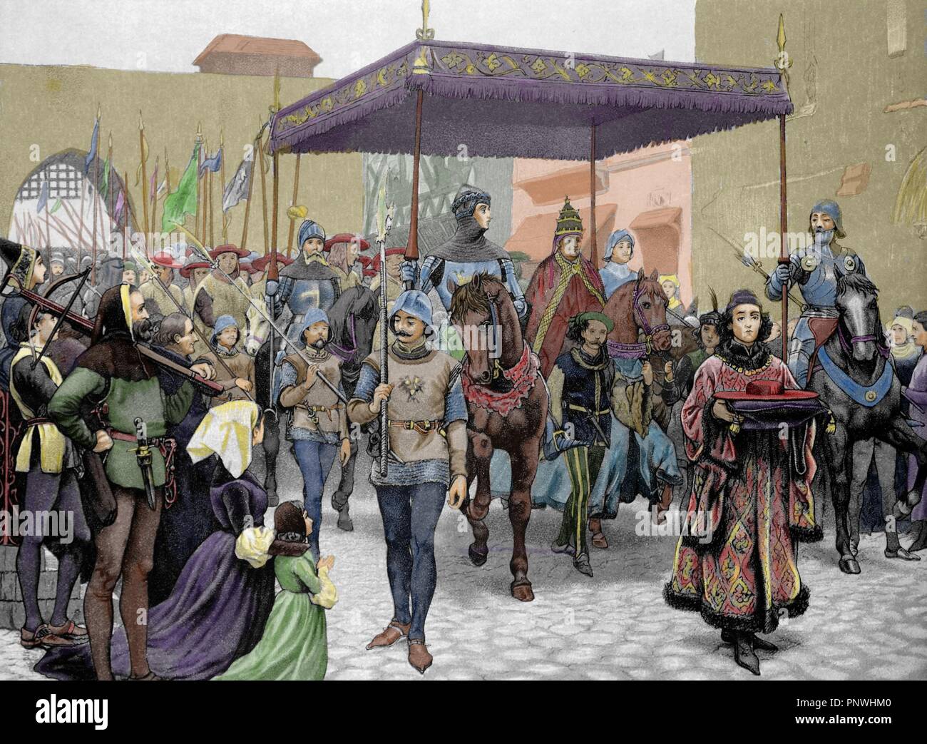 Council of constance martin v hi-res stock photography and images - Alamy