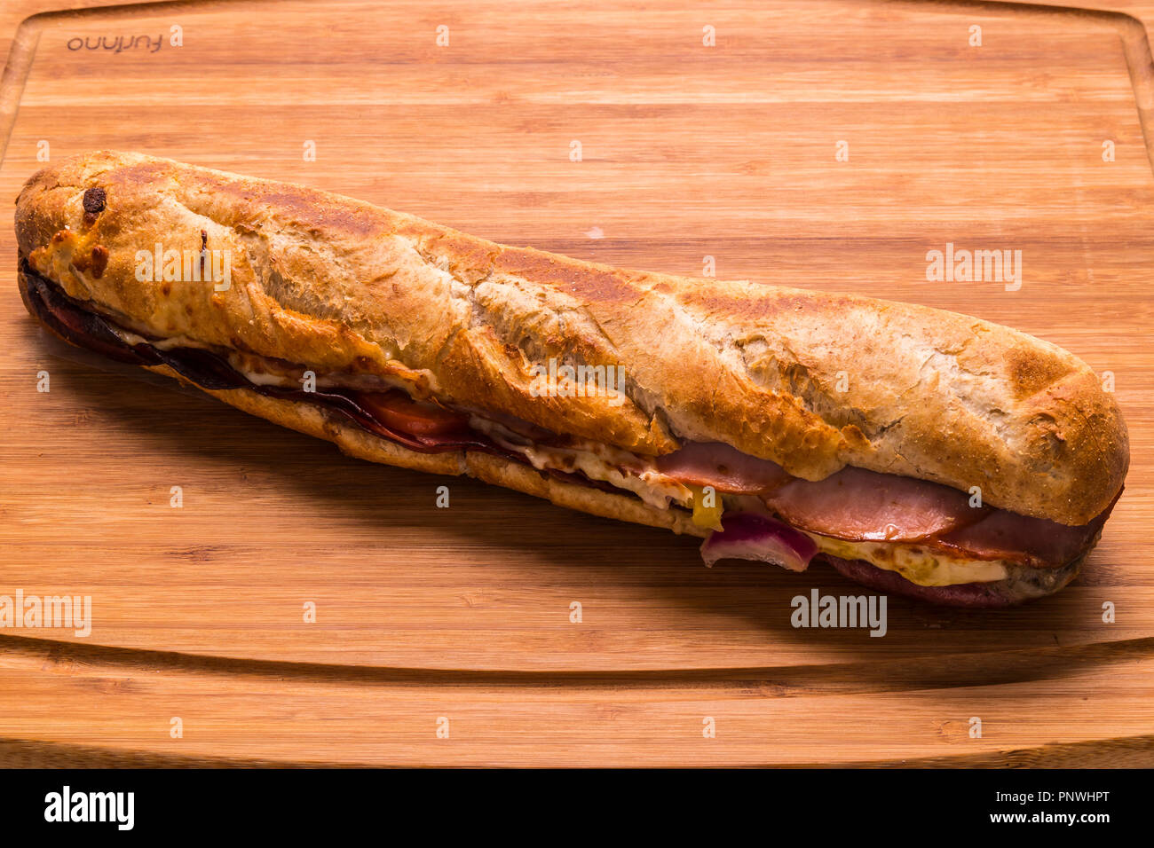 Long submarine sandwich hi-res stock photography and images - Alamy