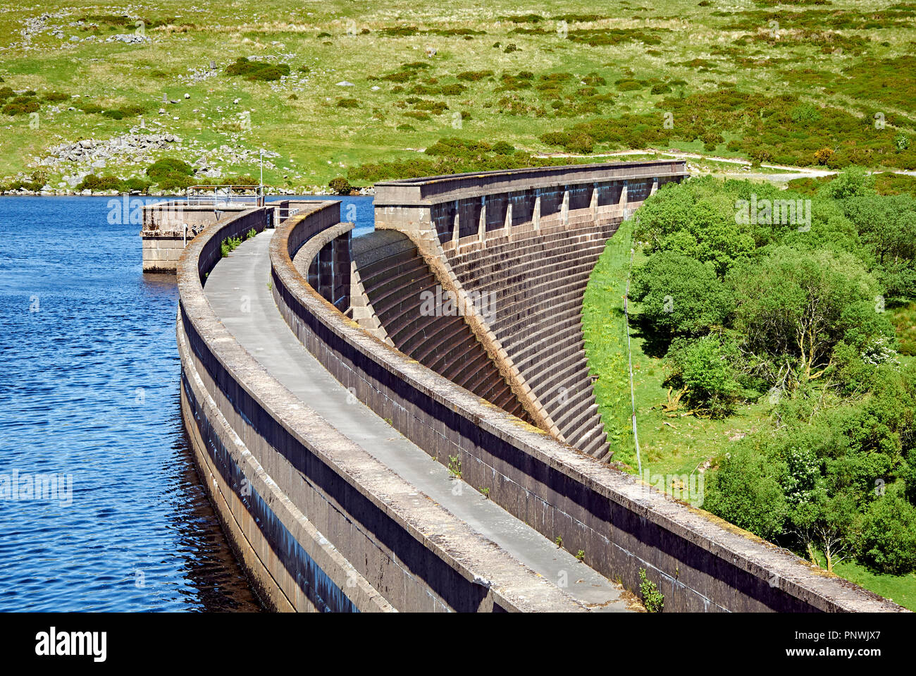 The Avon Dam Reservoir, Dartmoor, Devon, U.K Stock Photo - Alamy