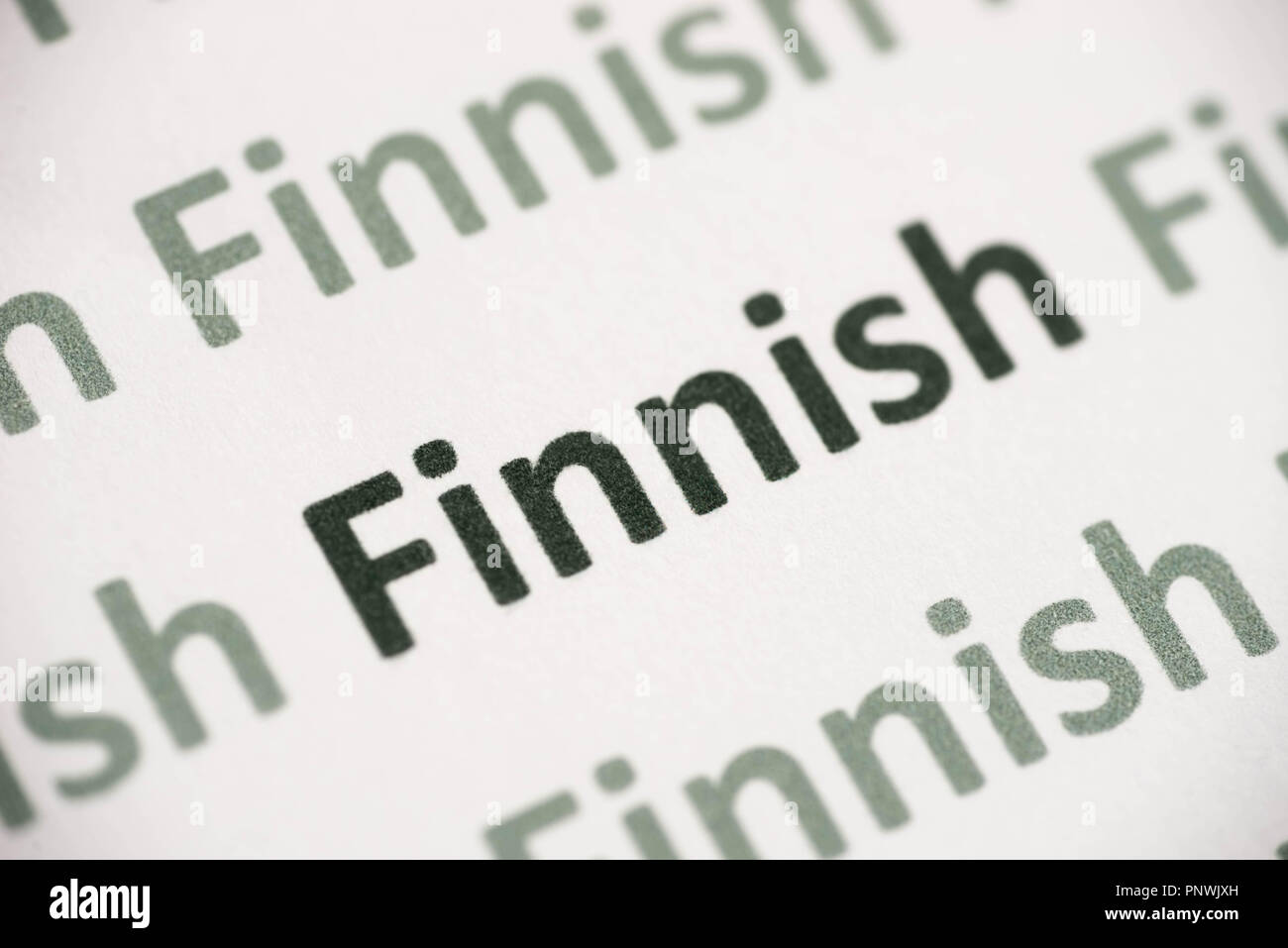 Finnish language hi-res stock photography and images - Alamy