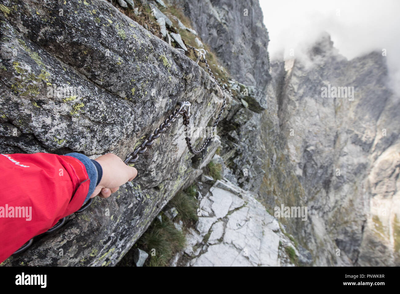 Mount Rysy Hike in Poland Stock Photo - Alamy
