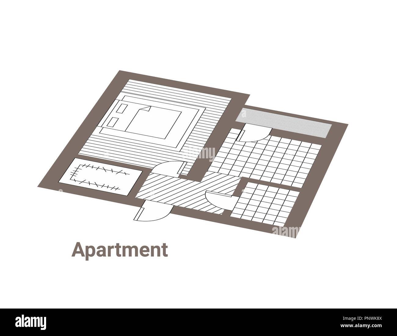 Floor plan drawing hi-res stock photography and images - Alamy