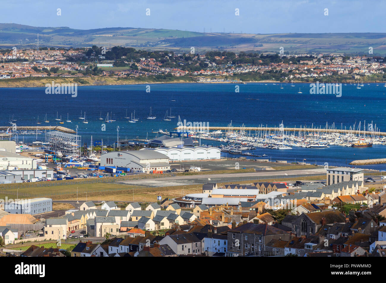 Isle of Portland viewpoint portland heights , near weymouth, Dorset ...