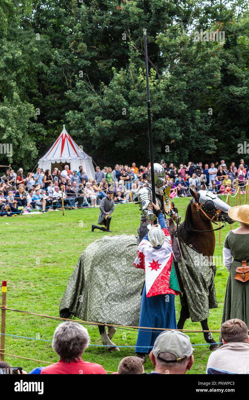 Colourful knights in armour hi-res stock photography and images - Alamy