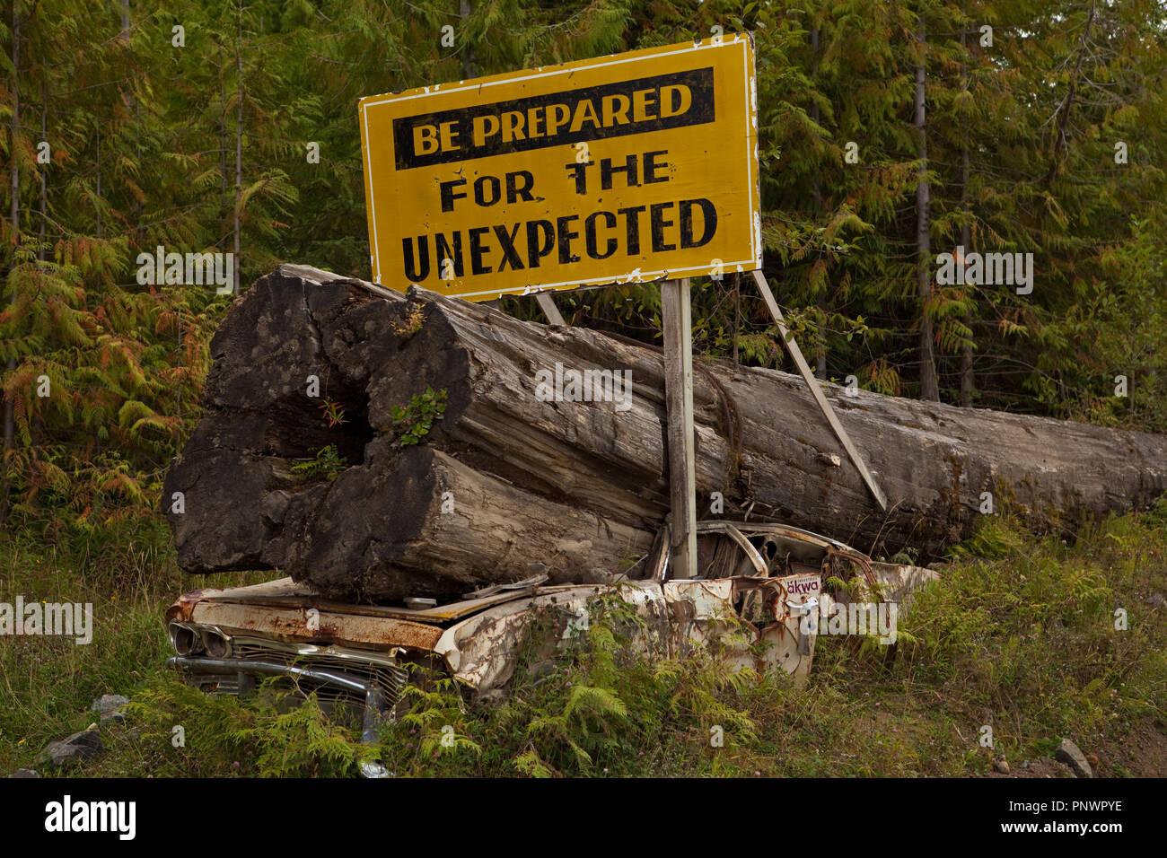 Be prepared for the unexpected Stock Photo - Alamy