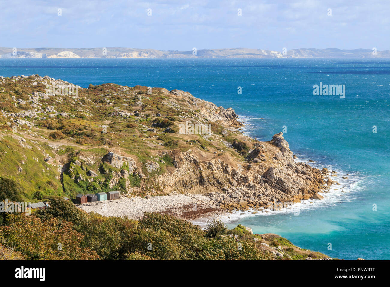 Easton beach cliff walk hi-res stock photography and images - Alamy