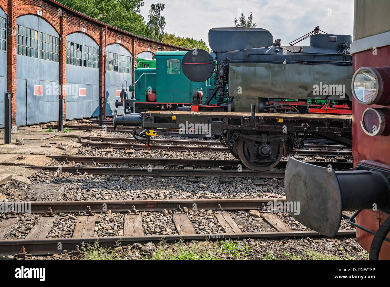 Rusty diesel locomotives engine hi-res stock photography and images - Alamy