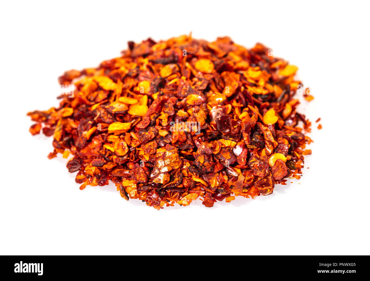 dry hot pepper on white isolated background Stock Photo - Alamy