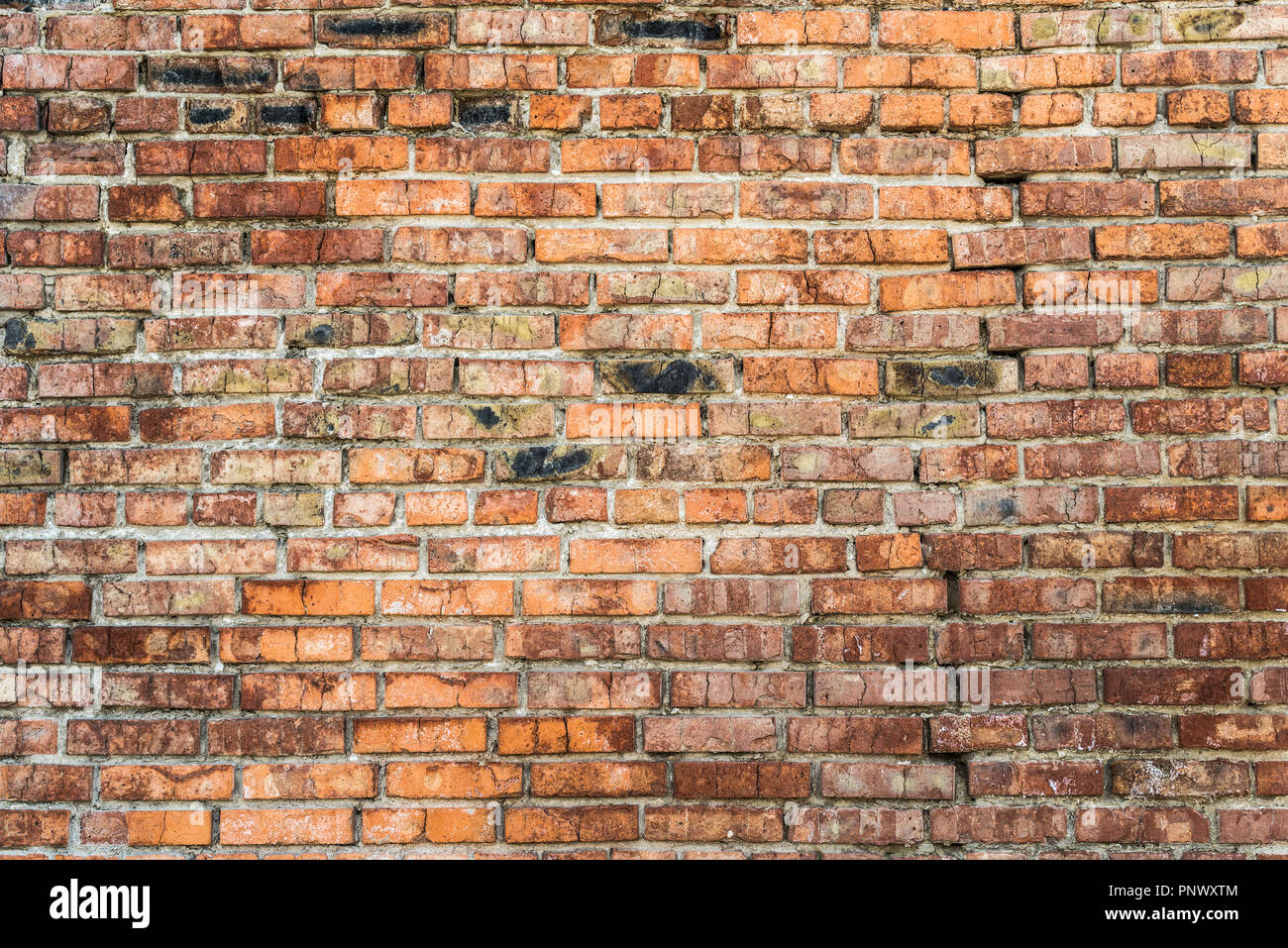 Old red brick wall. Close-up picture of bricks Stock Photo - Alamy