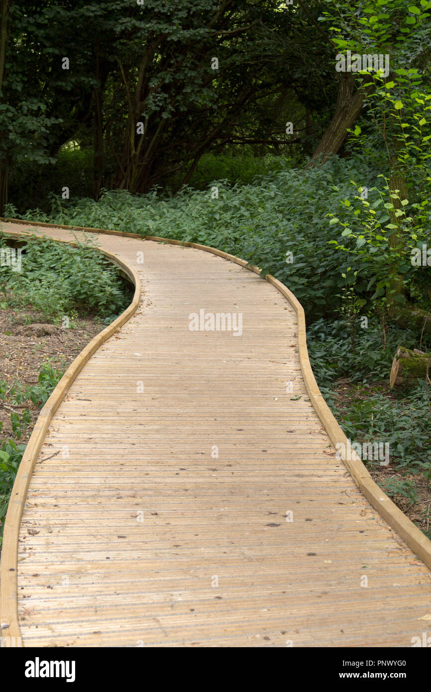 Wooden sidewalks hi-res stock photography and images - Alamy