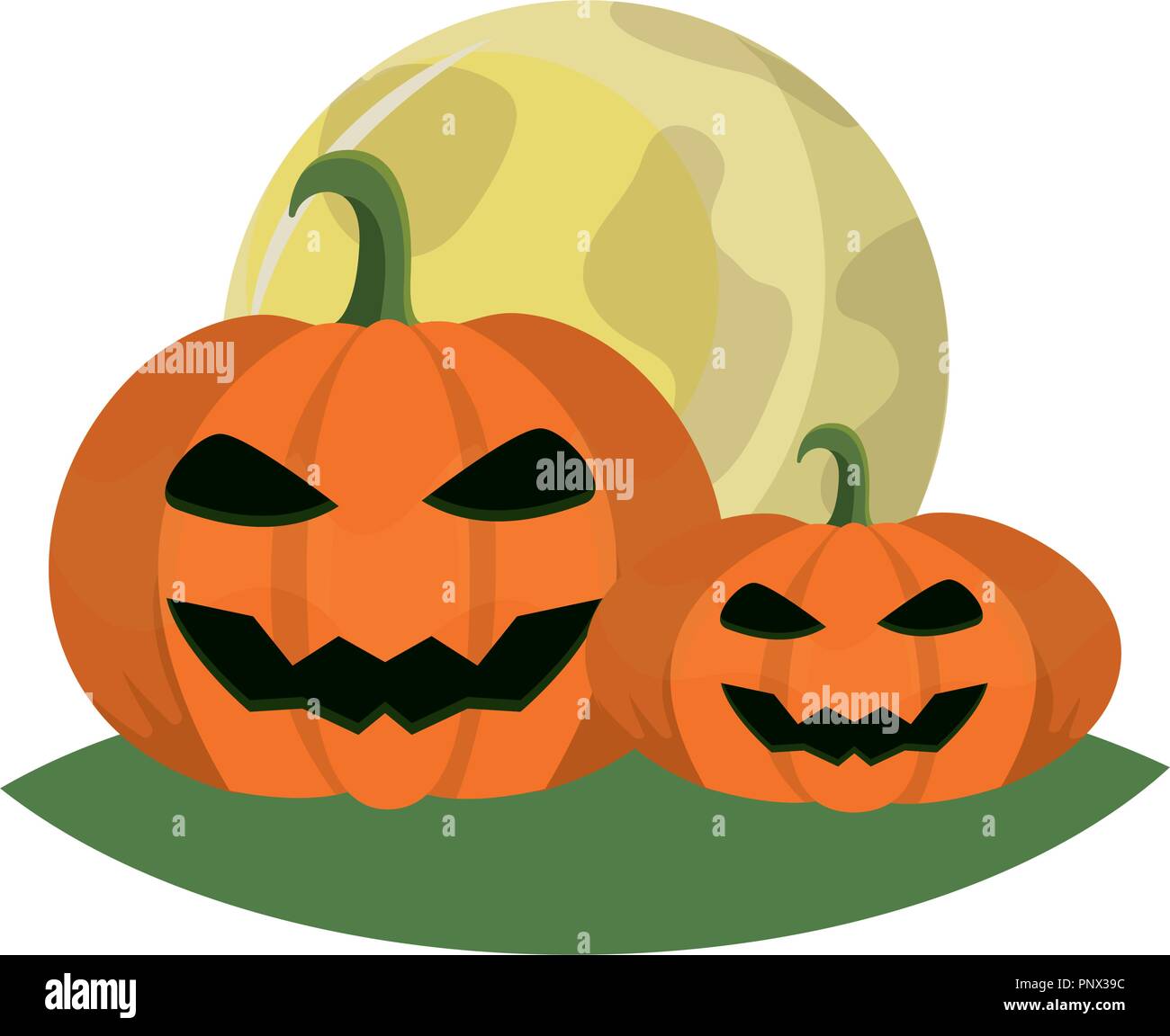 Scary vegetables Stock Vector Images - Alamy