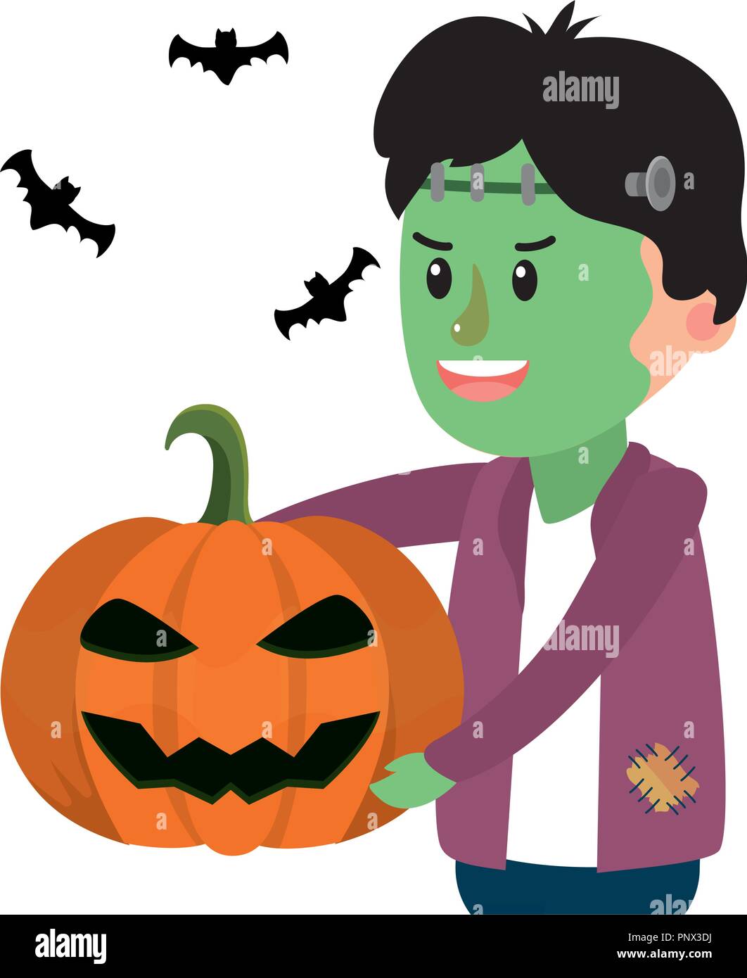 Boy ghost costume Cut Out Stock Images & Pictures - Alamy