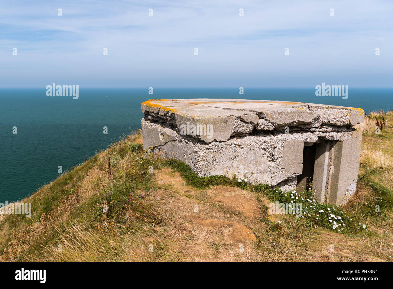 Bunker Ww2 Normandy France Stock Photos & Bunker Ww2 Normandy France ...