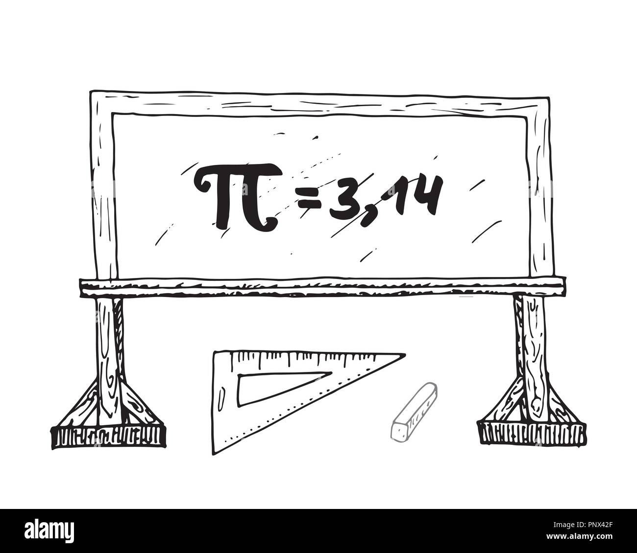 Pi number sign Black and White Stock Photos & Images - Alamy