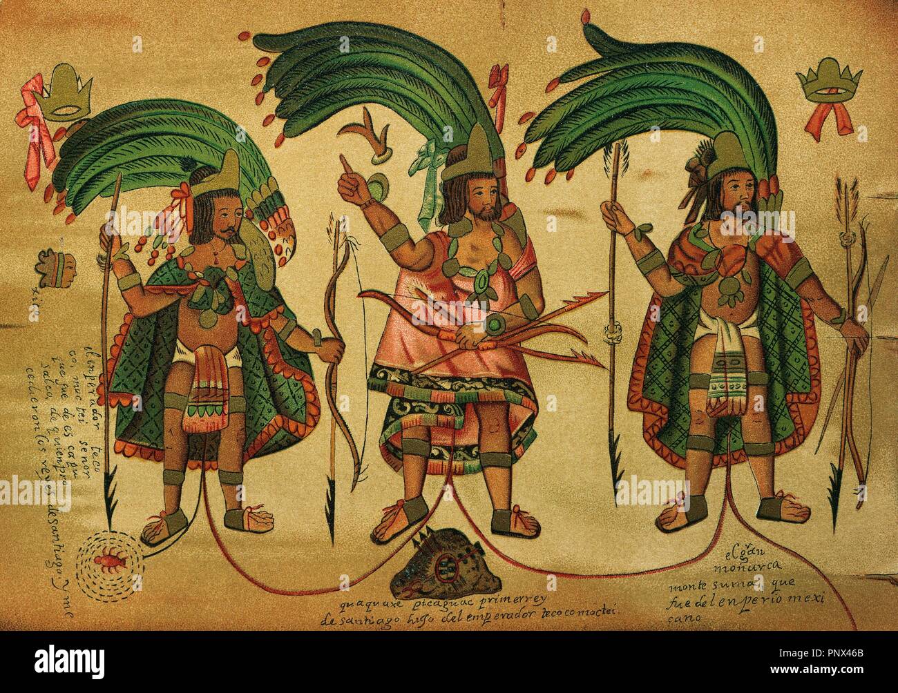 Mendoza codex hi-res stock photography and images - Alamy