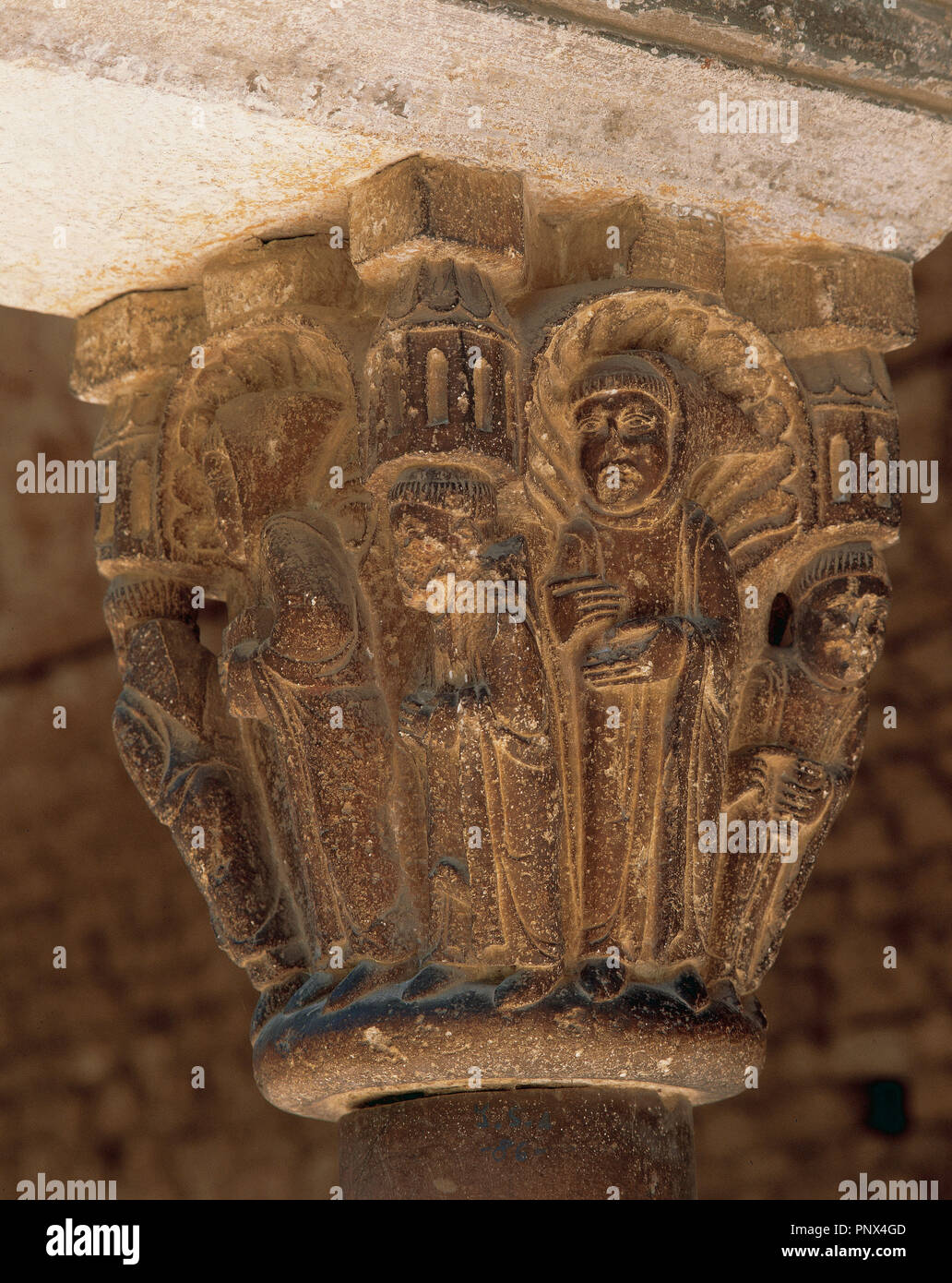 Praying monks medieval hi-res stock photography and images - Alamy