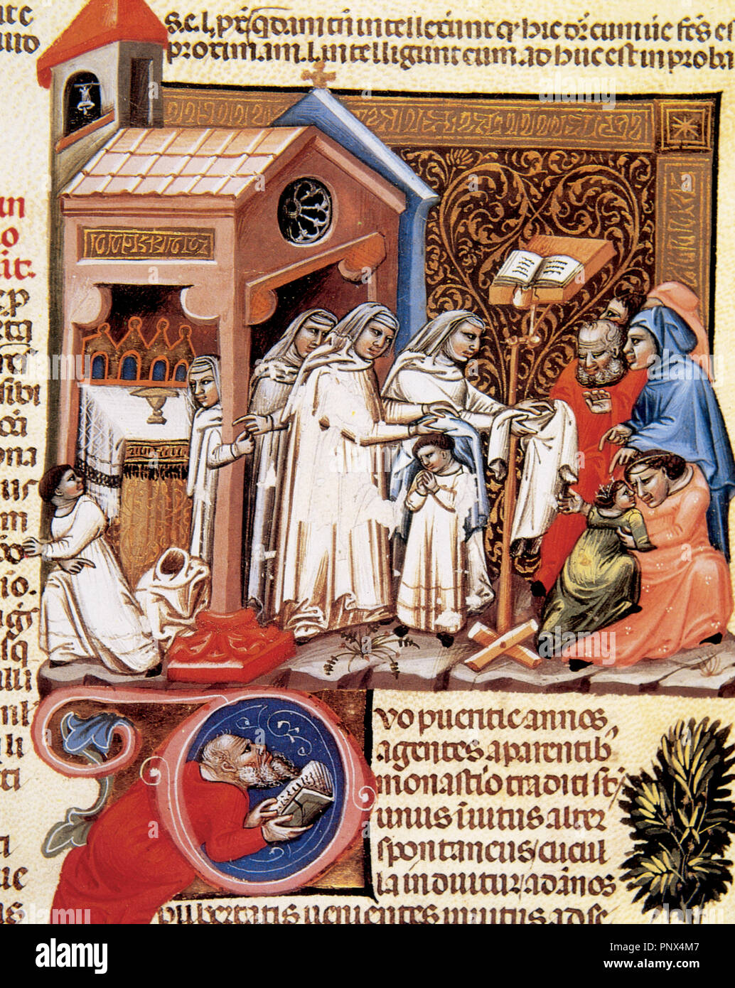 Medieval convent life hi-res stock photography and images - Alamy