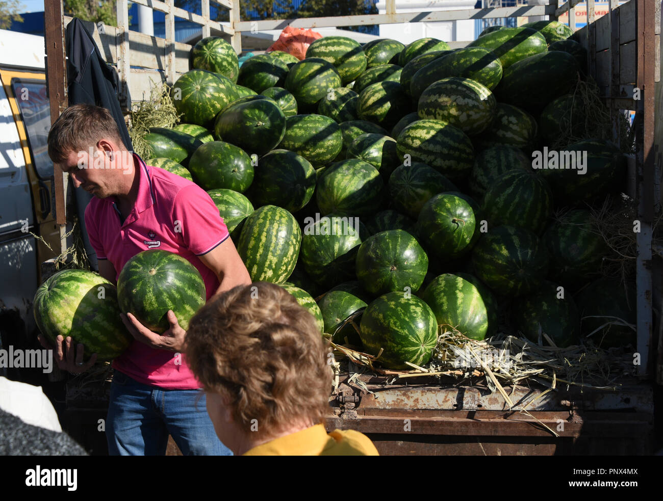 Melon Seller Stock Photos & Melon Seller Stock Images - Alamy