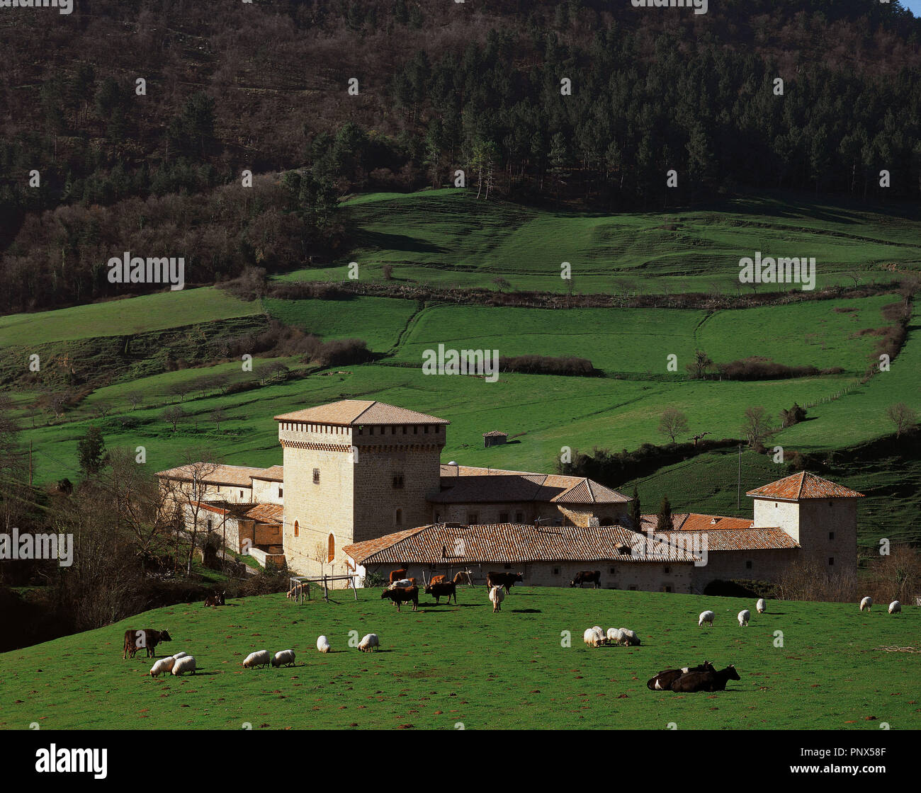 Spain. Basque Country. Quejana (Kexaa). Ayala Palace. Overview. Set in ...