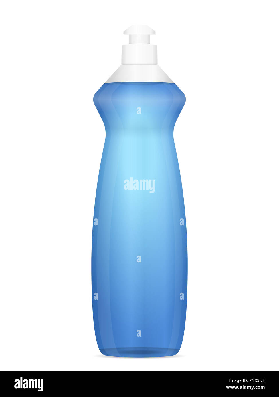 Detergent bottle on a white background. Vector illustration Stock Photo ...
