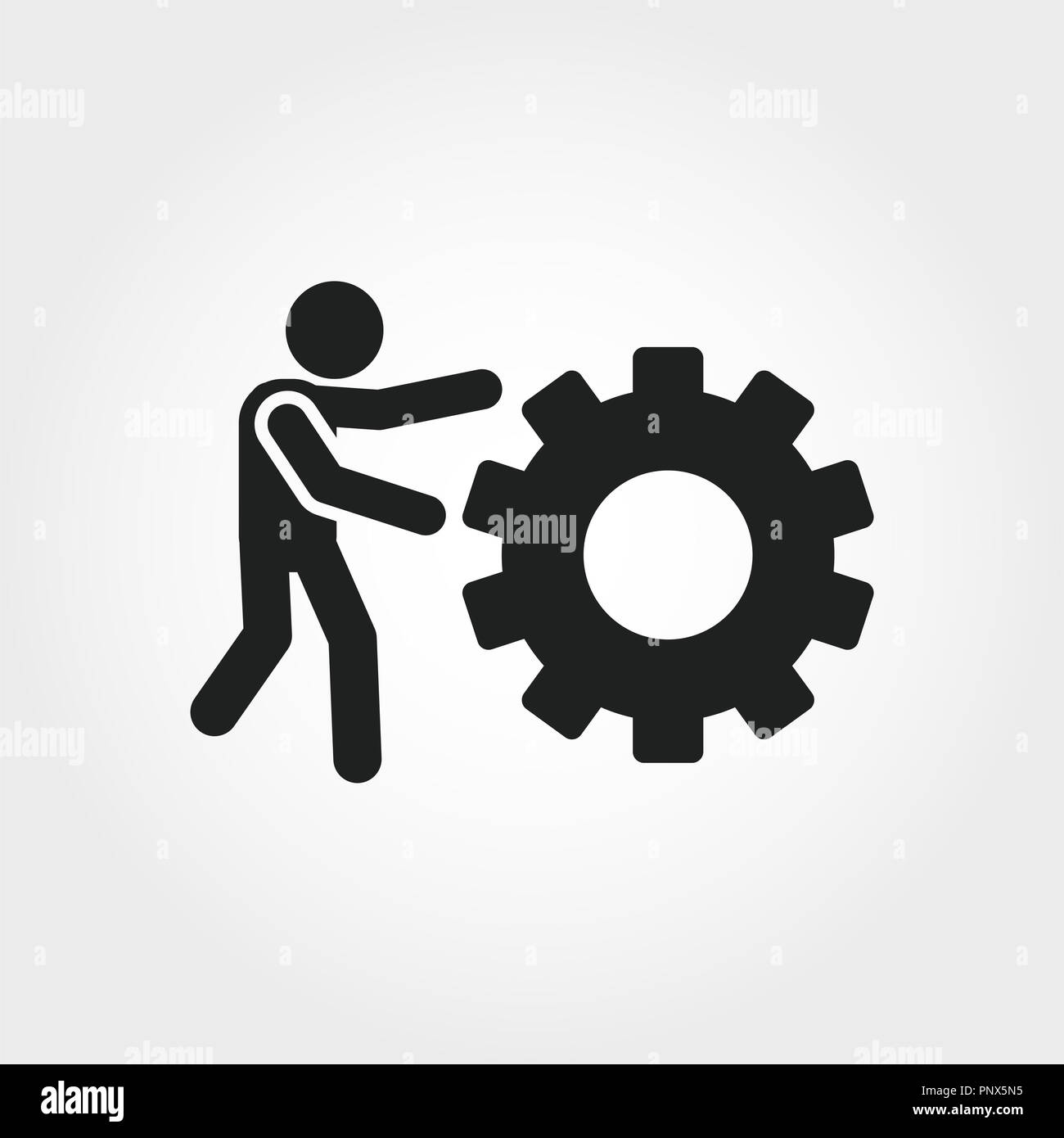 Assertiveness icon. Monochrome element illustration. Assertiveness icon ...