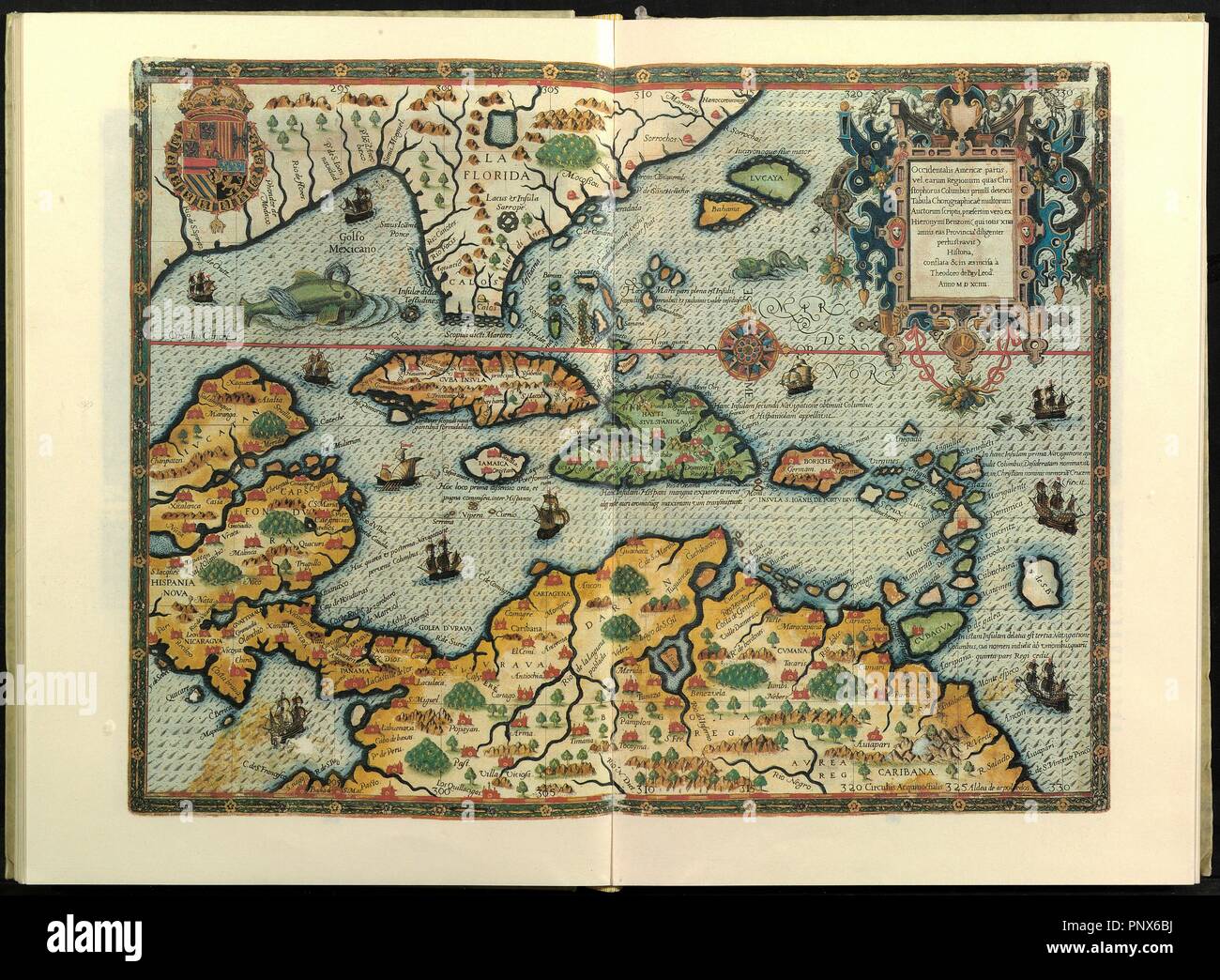 Mapa mexico caribe hi-res stock photography and images - Alamy
