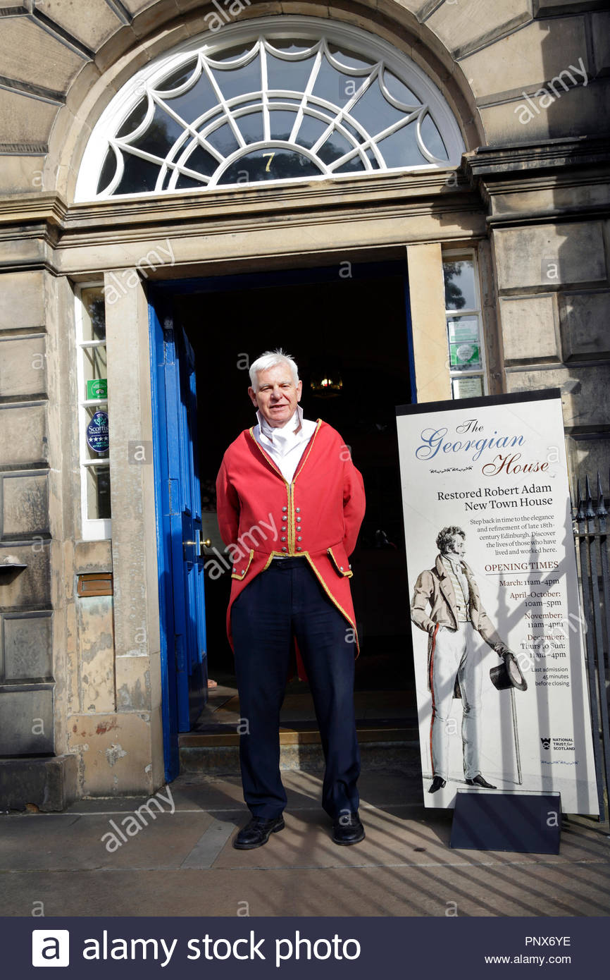 The Georgian House, a restored Edinburgh New Town house, Edinburgh ...