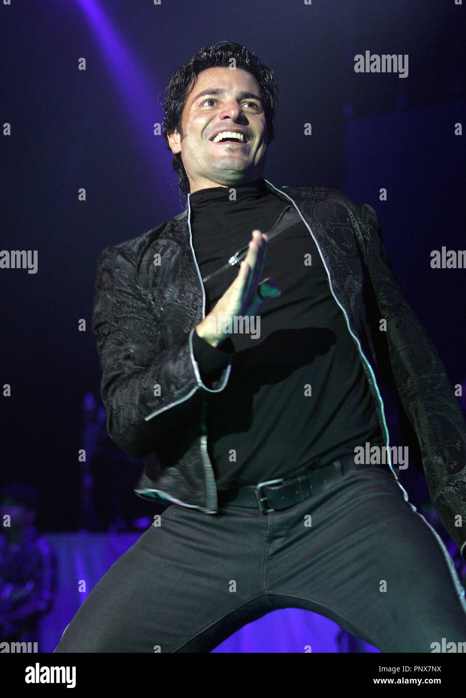 Puerto Rican latin pop singer Chayanne performs at the Seminole Hard ...