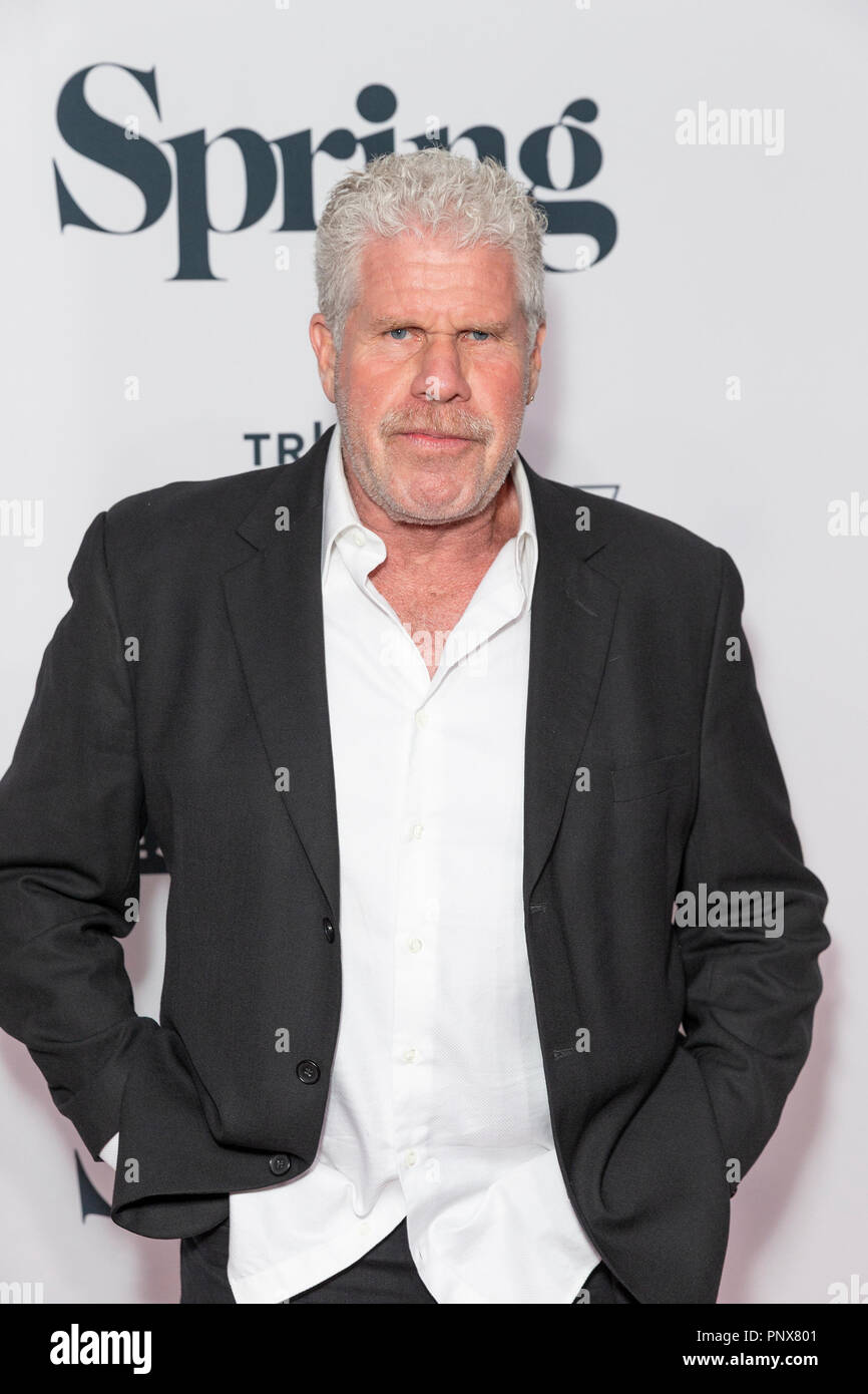 Ron Perlman attends the Third Season Premiere of StartUp during the Tribeca TV Festival at ...