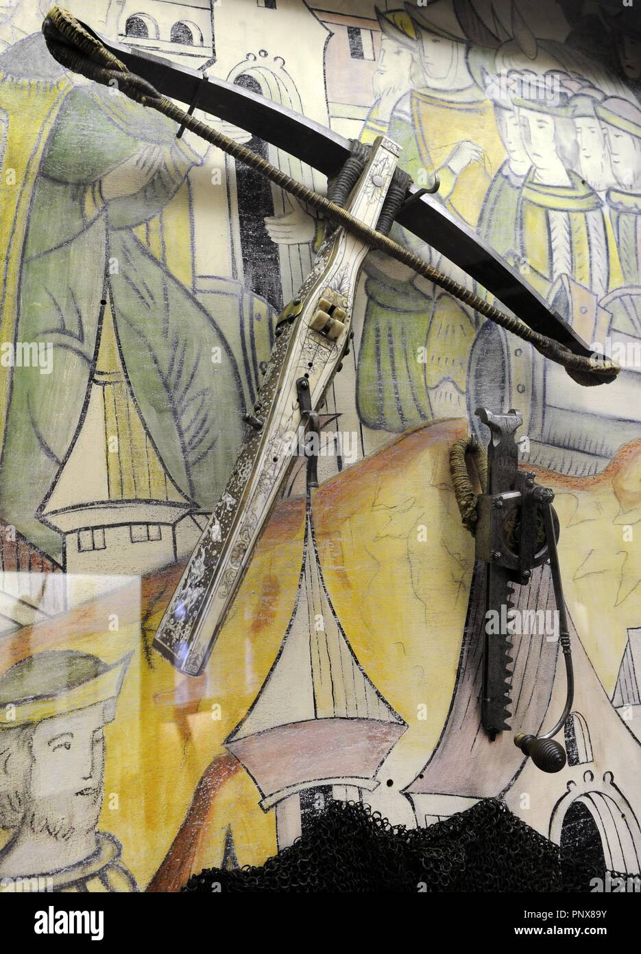 Arbalest with ivory inlay. 16thÐ17th century. Museum of History and ...