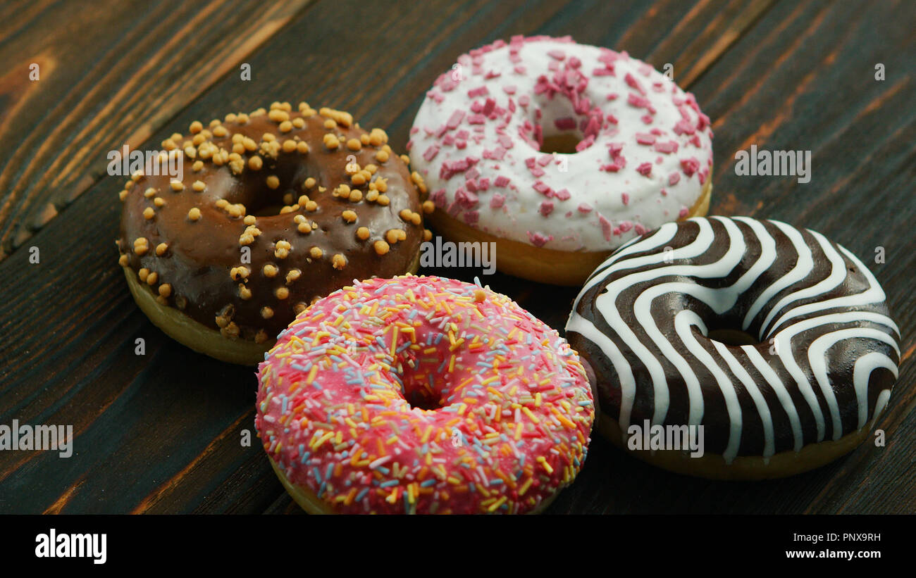 Different donuts hi-res stock photography and images - Alamy
