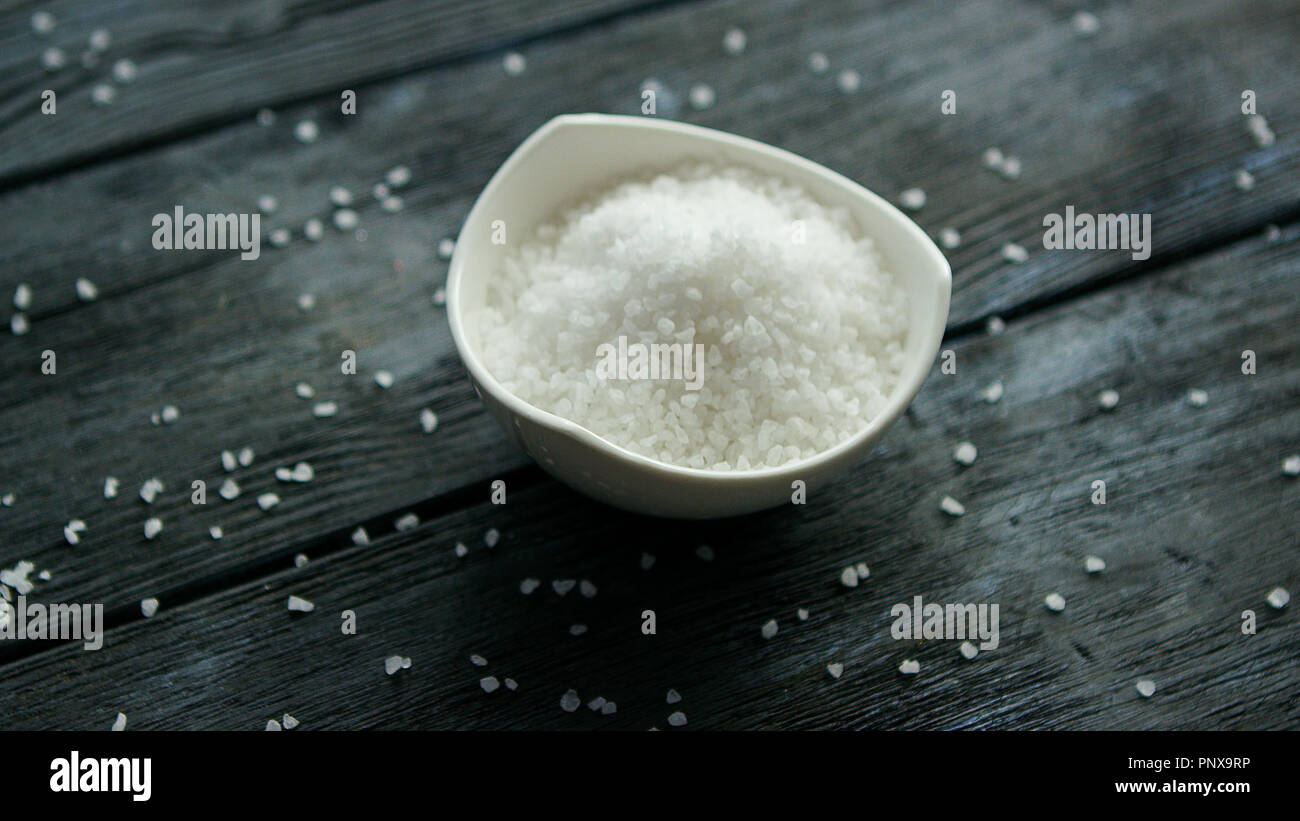 Salt spill on kitchen hi-res stock photography and images - Alamy