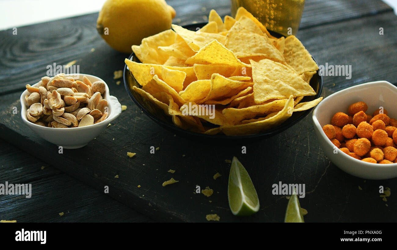 Variety chips snacks on hi-res stock photography and images - Alamy