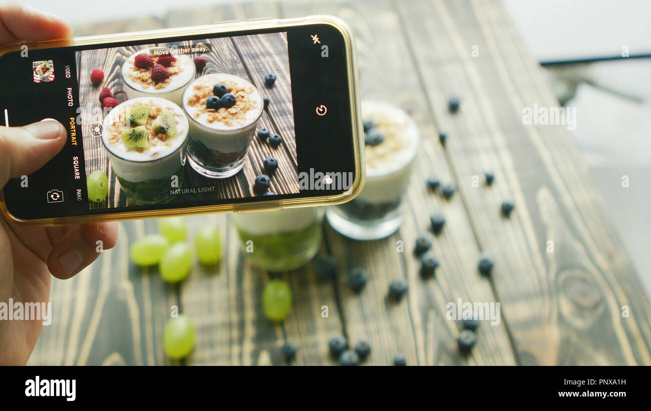 Hand Desserts High Resolution Stock Photography and Images - Alamy