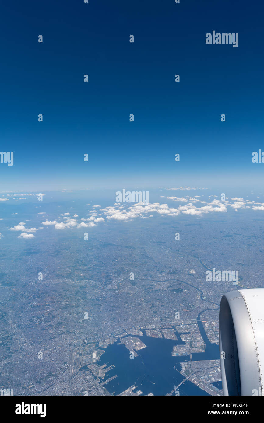 Aerial shot from above Japan Stock Photo - Alamy