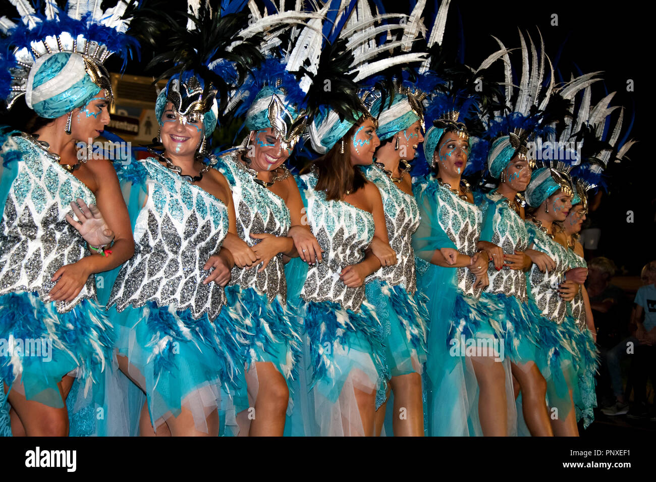 The Moors and Christians parade in Spain 2018 Stock Photo - Alamy