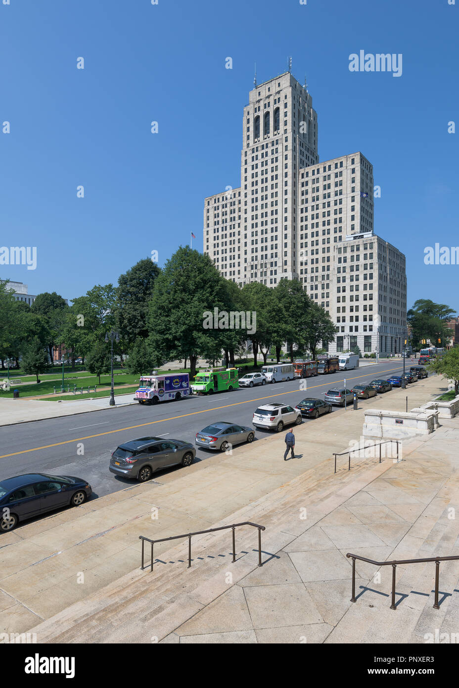 The alfred e smith state office building hi-res stock photography and ...