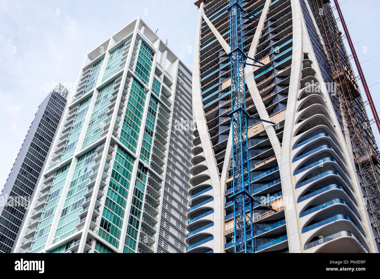 Miami Florida,Biscayne Boulevard,Scorpion Tower 1000 Museum,Zaha Hadid ...