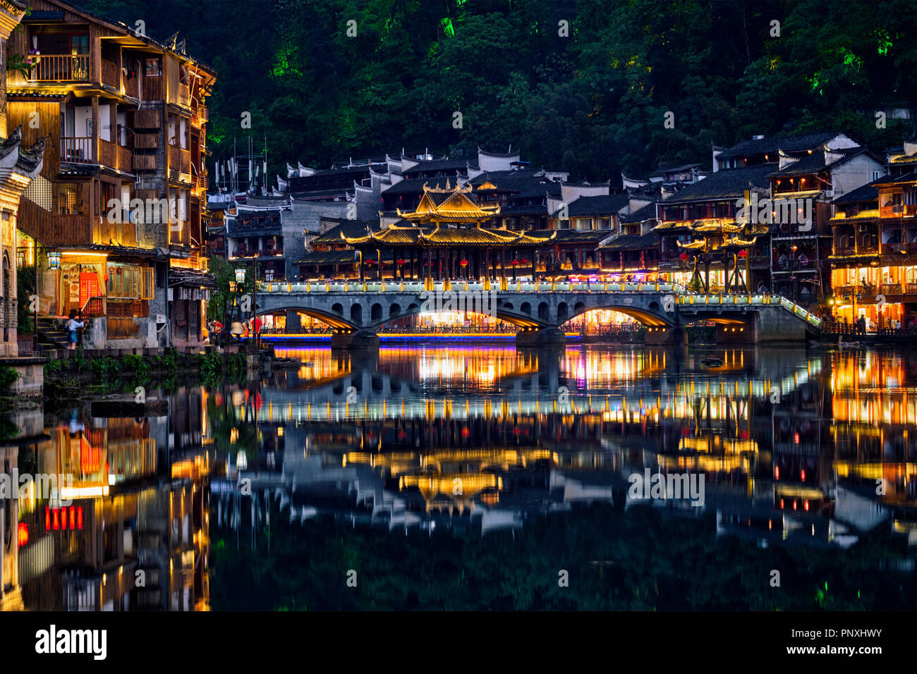 Feng Huang Ancient Town (Phoenix Ancient Town) , China Stock Photo - Alamy