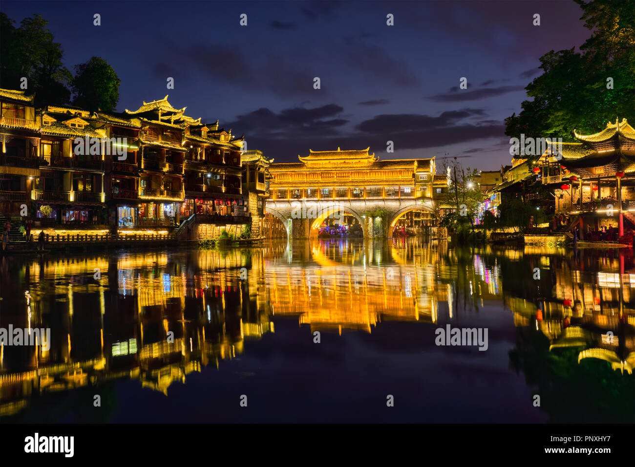 Feng Huang Ancient Town (Phoenix Ancient Town) , China Stock Photo - Alamy