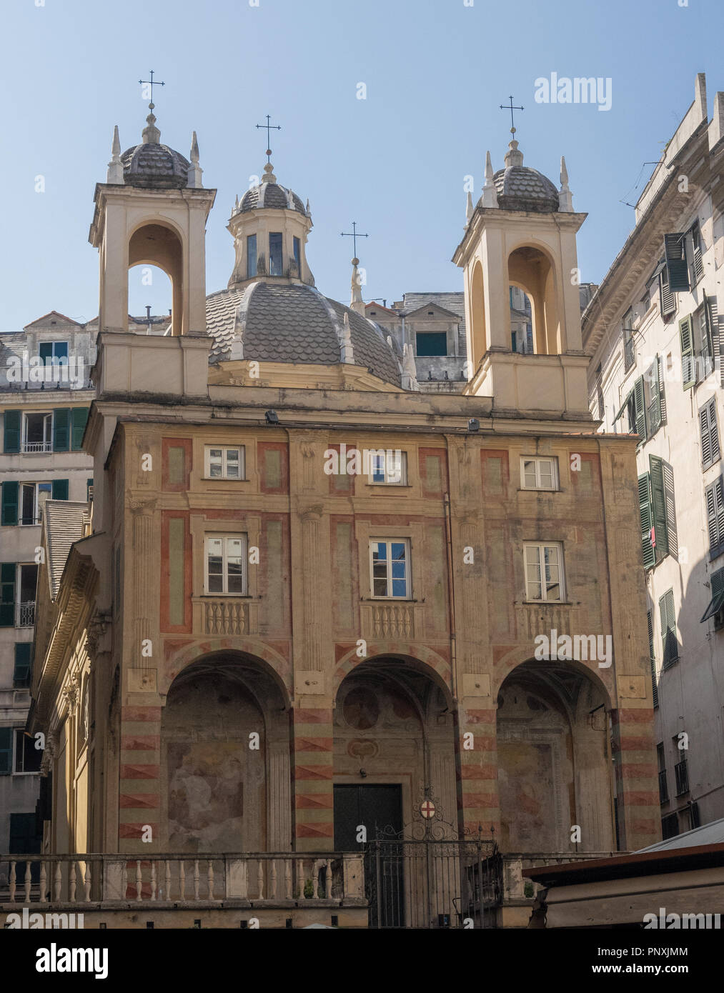 Double bell tower hi-res stock photography and images - Alamy