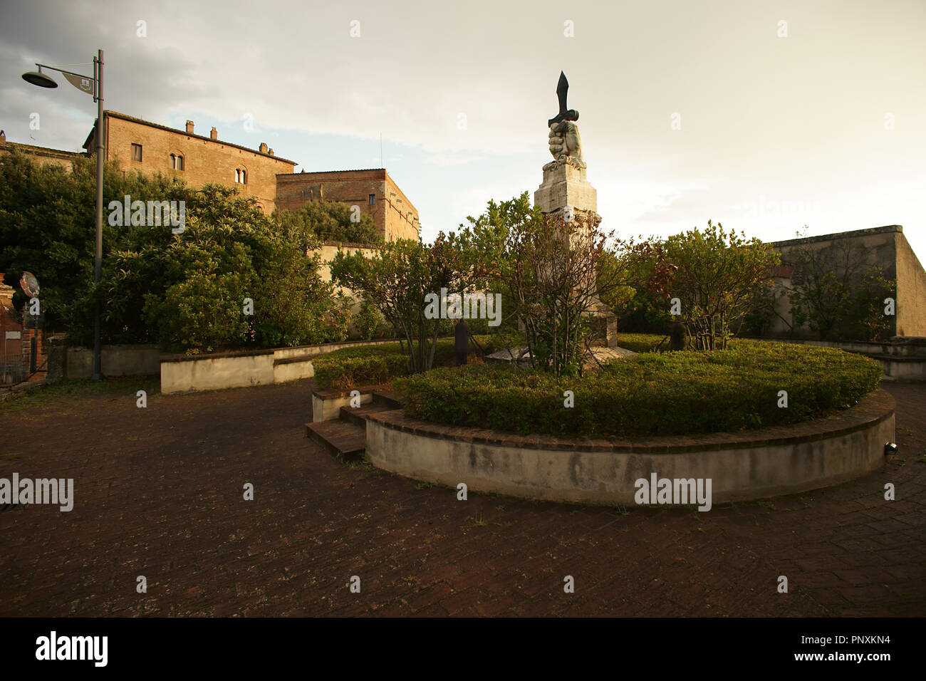 San giovanni d'asso castle hi-res stock photography and images - Alamy